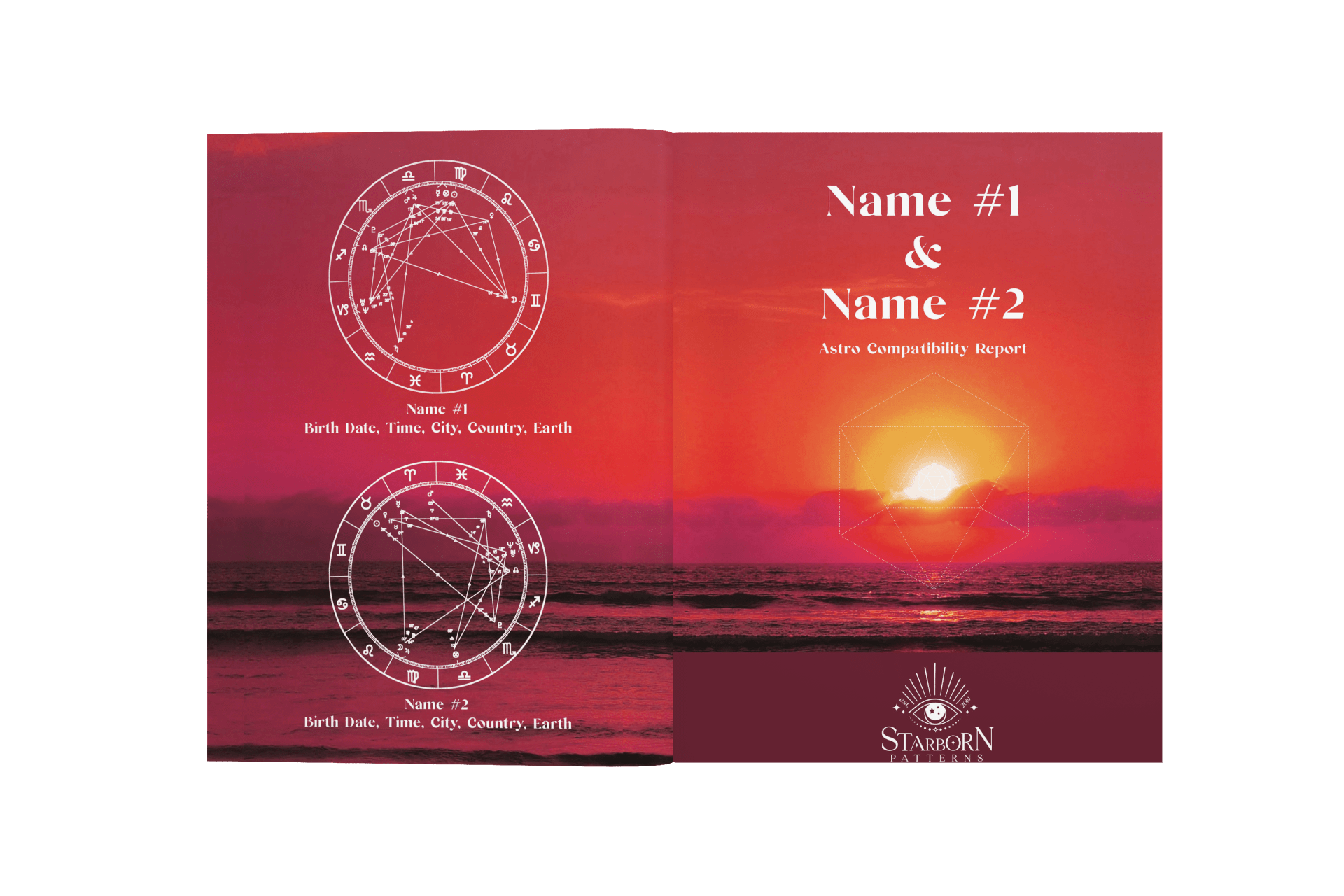 Shop Friends & Lovers Compatibility Report Book – Starborn Patterns